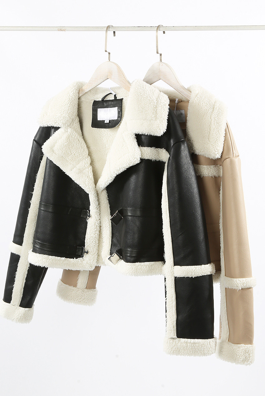 Buckle Front Aviator Jacket- Buy Fashion Wholesale in The UK