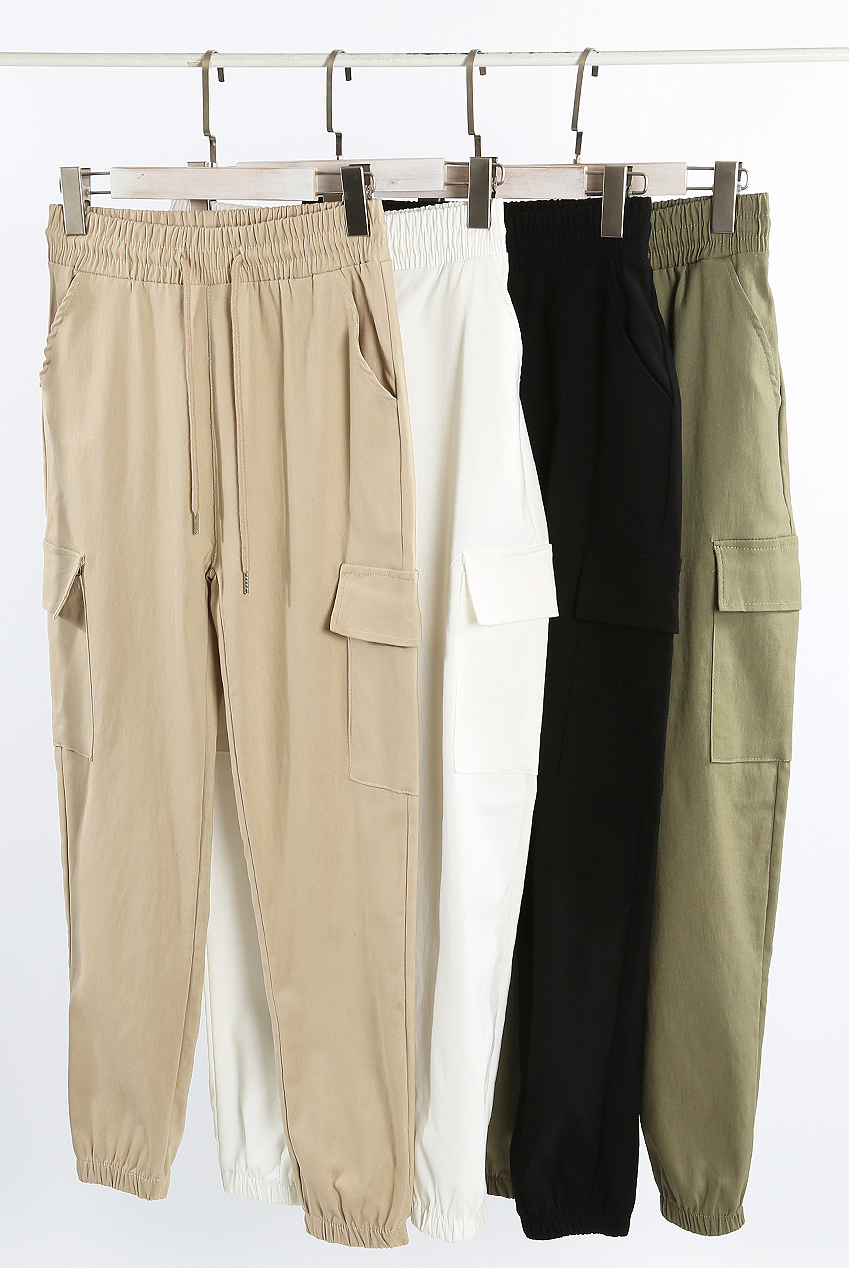 Elasticated Cuff Cargo Trouser - Buy Fashion Wholesale in The UK