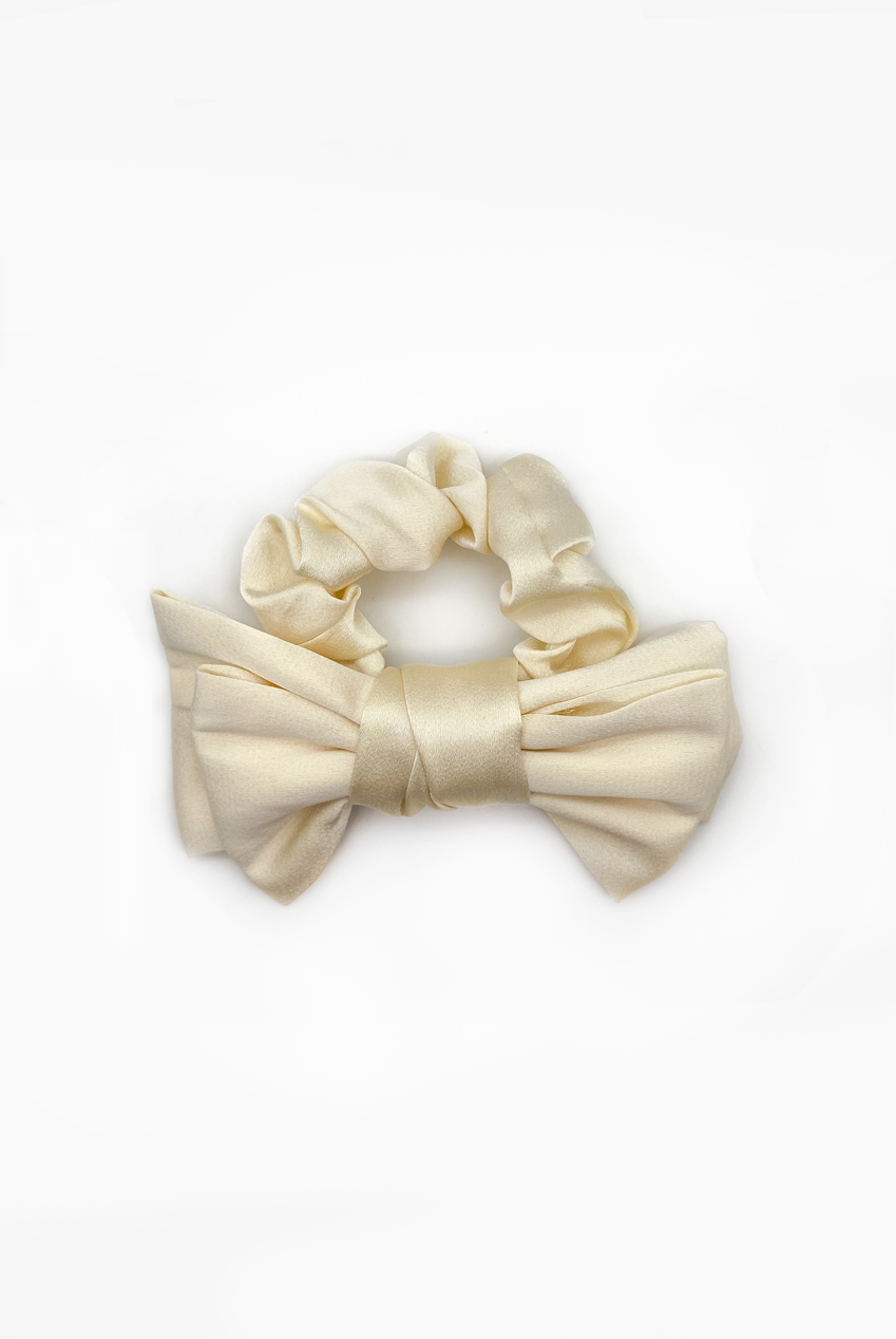 Satin Bow Scrunchie - Buy Fashion Wholesale in The UK