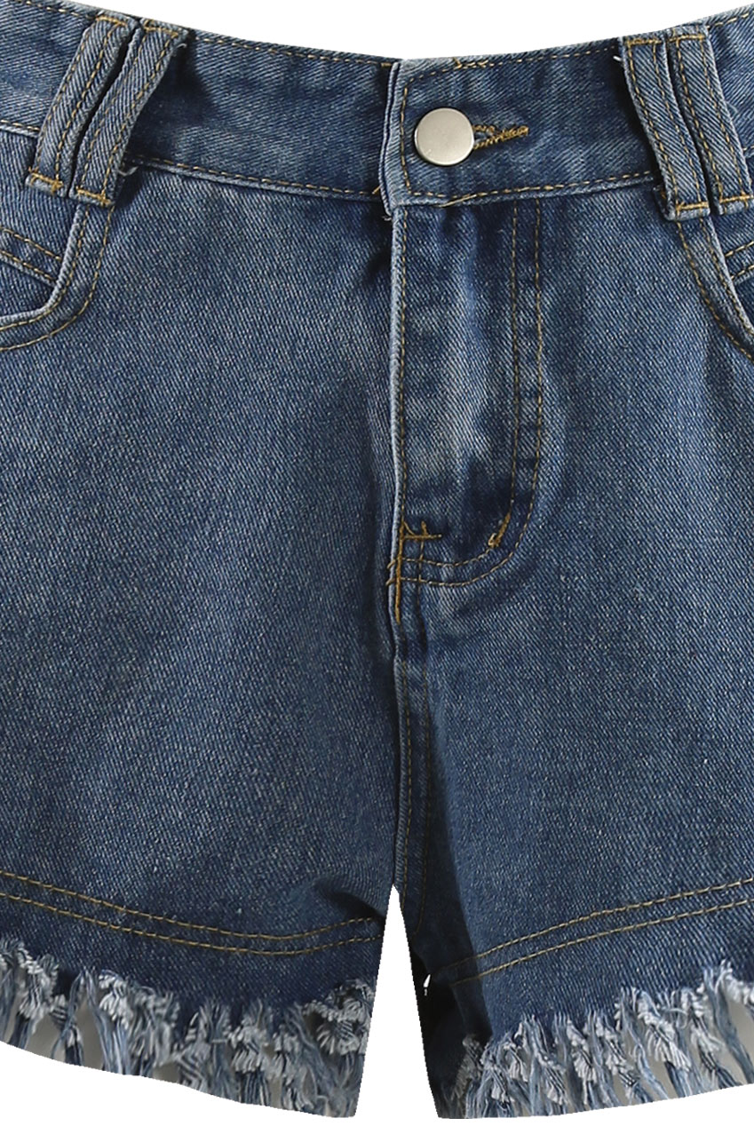 Frayed Denim Shorts - Buy Fashion Wholesale in The UK