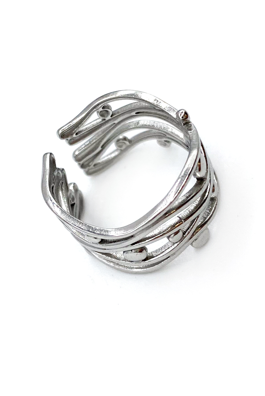 Cut Out Chunky Stainless Steel Adjustable Ring - Buy Fashion Wholesale ...