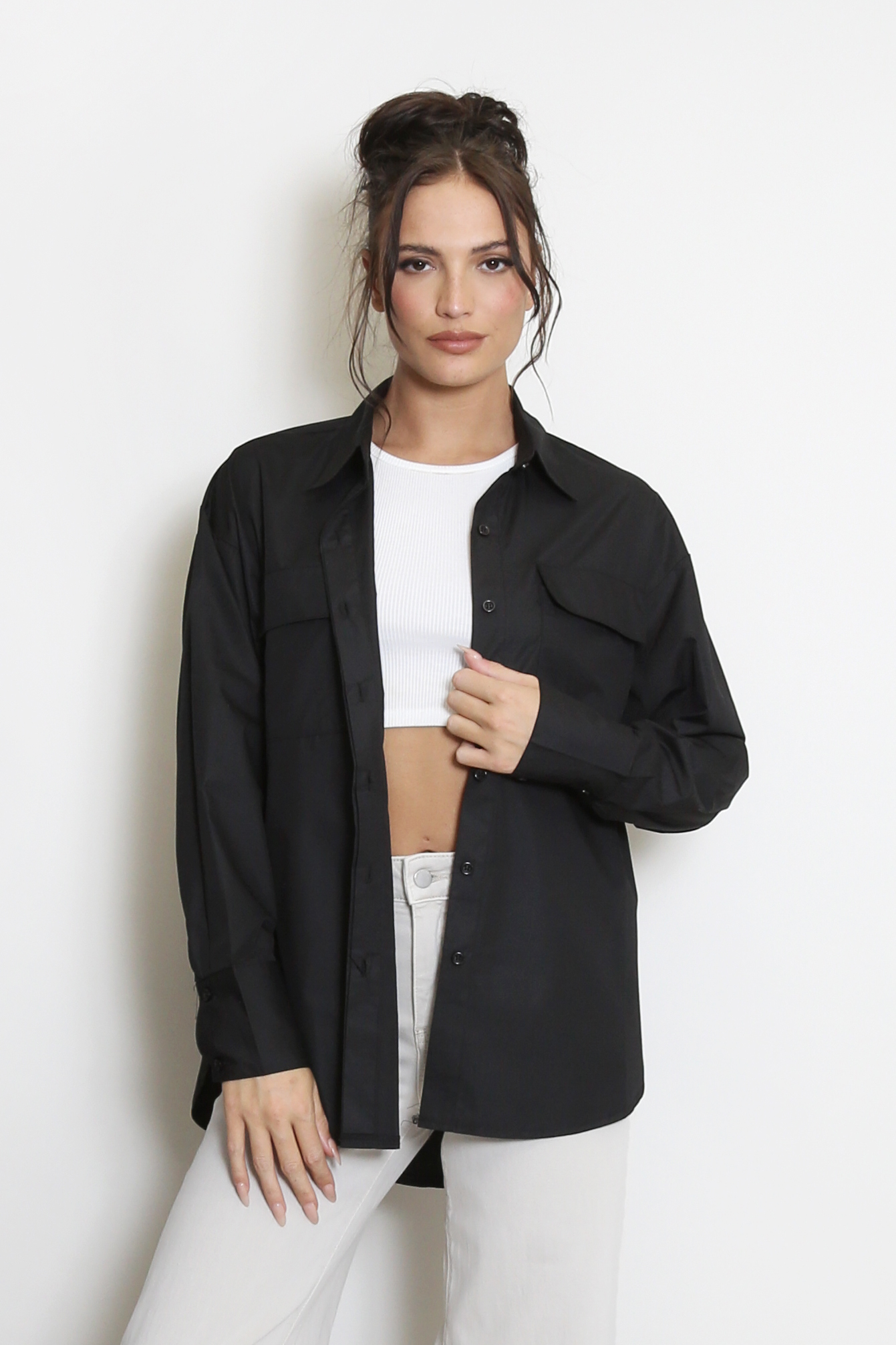 Boxy Cargo Shirt- Buy Fashion Wholesale in The UK