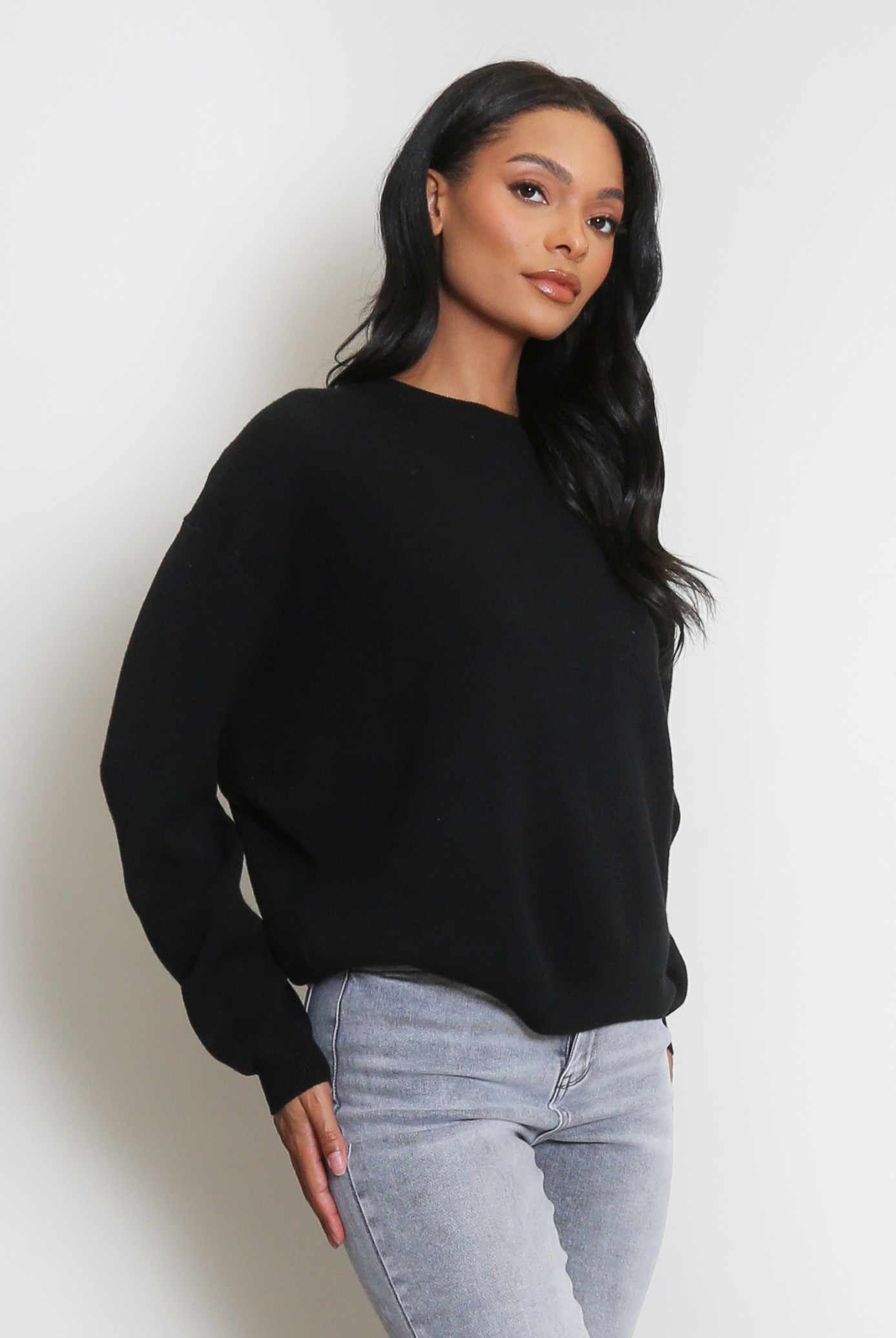 Butterfly Back Fine Knit Jumper - Buy Fashion Wholesale in The UK