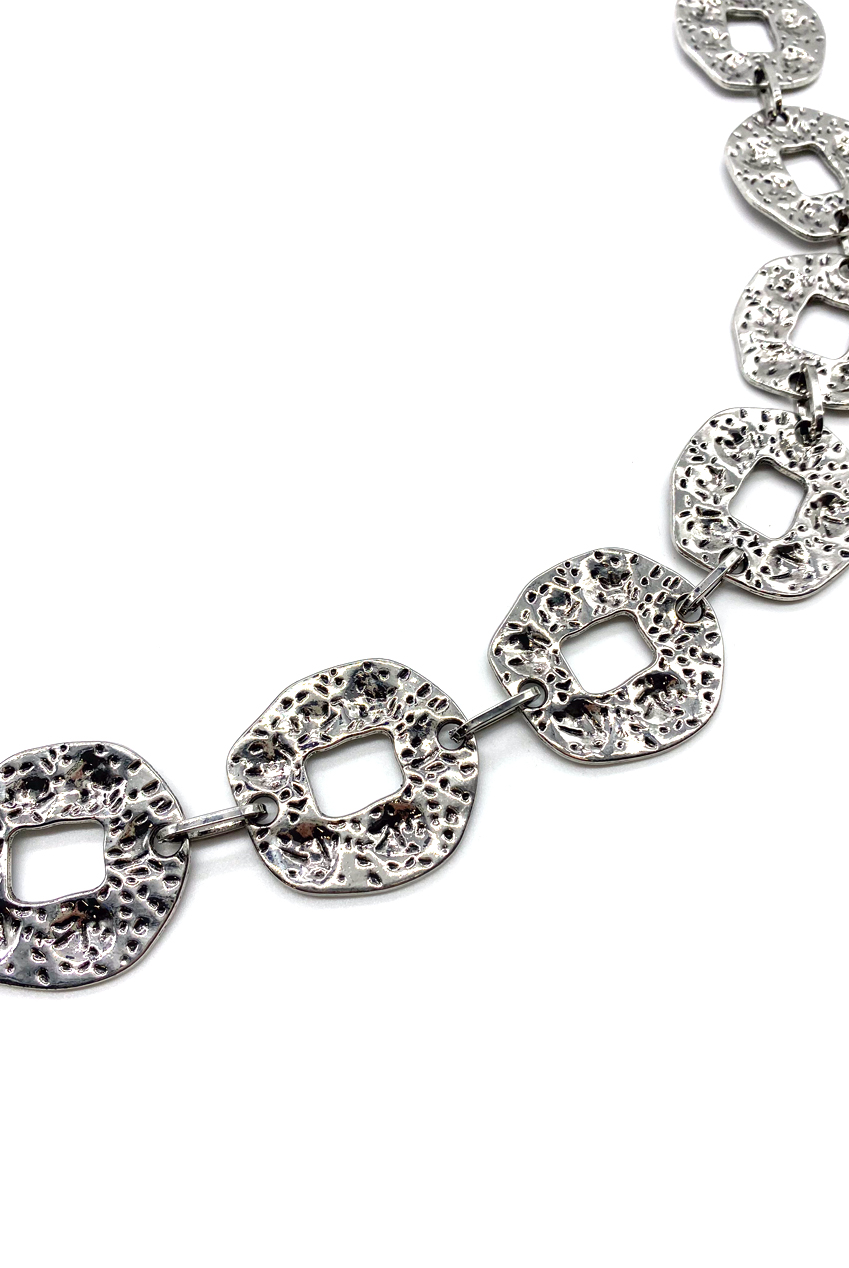 Embossed Circular Chain Belt Buy Fashion Wholesale in The UK