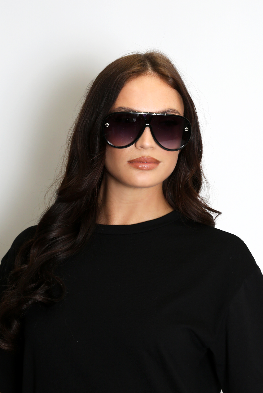 Oversized Aviator Sunglasses
