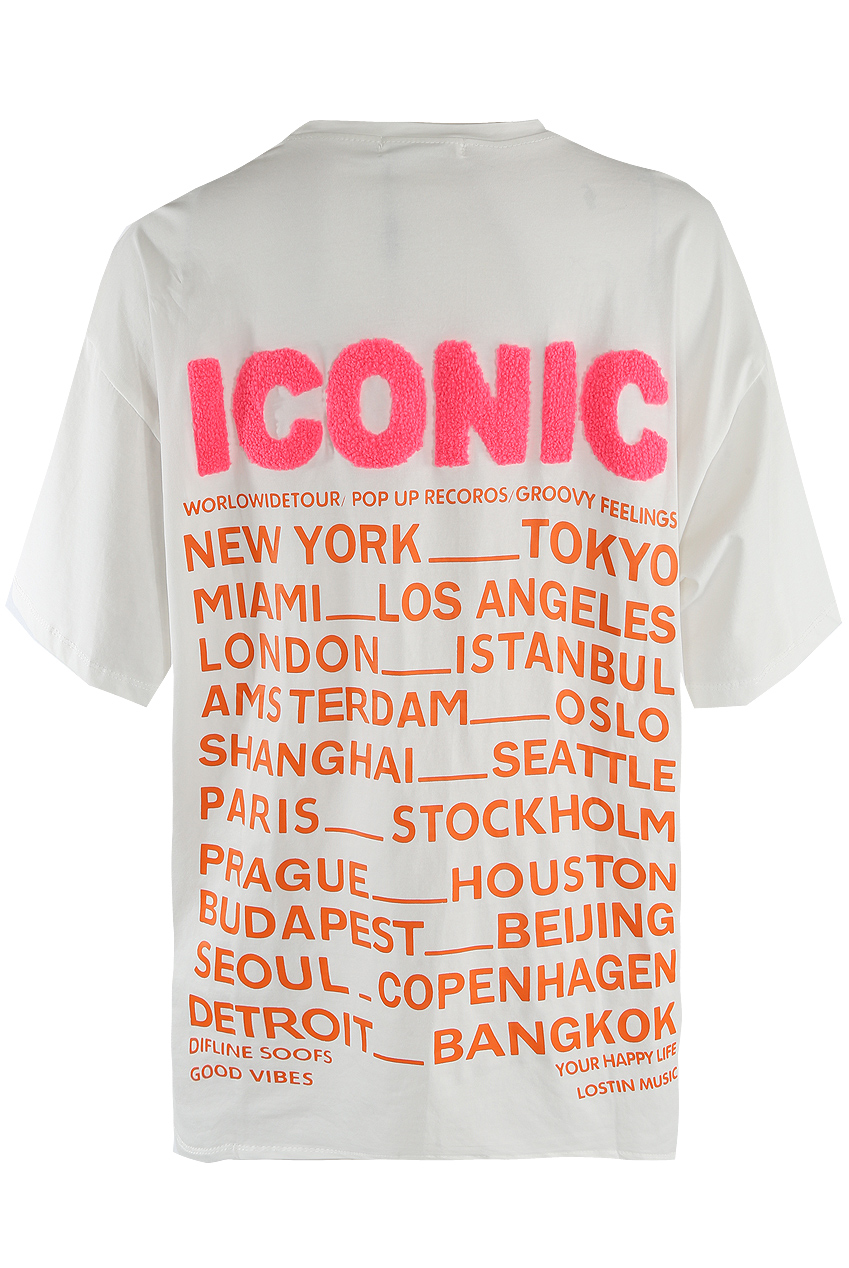 Iconic Embossed Tee - Buy Fashion Wholesale in The UK