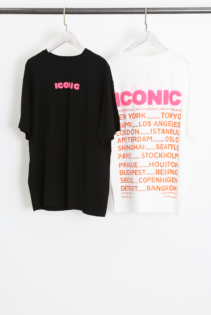 Iconic Embossed Tee - Buy Fashion Wholesale in The UK
