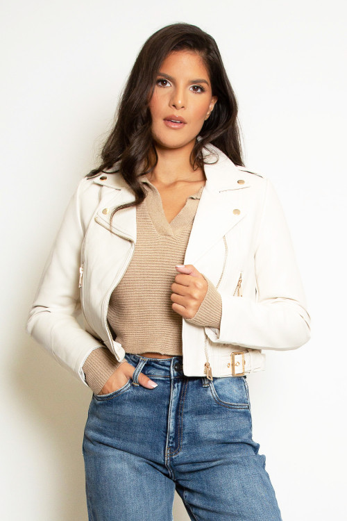 Side Zip Up Bomber Jacket - Buy Fashion Wholesale in The UK