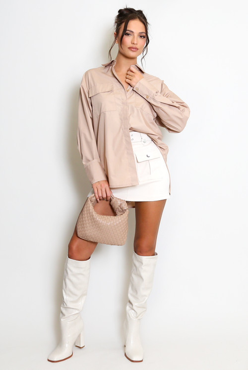 Boxy Cargo Shirt- Buy Fashion Wholesale in The UK