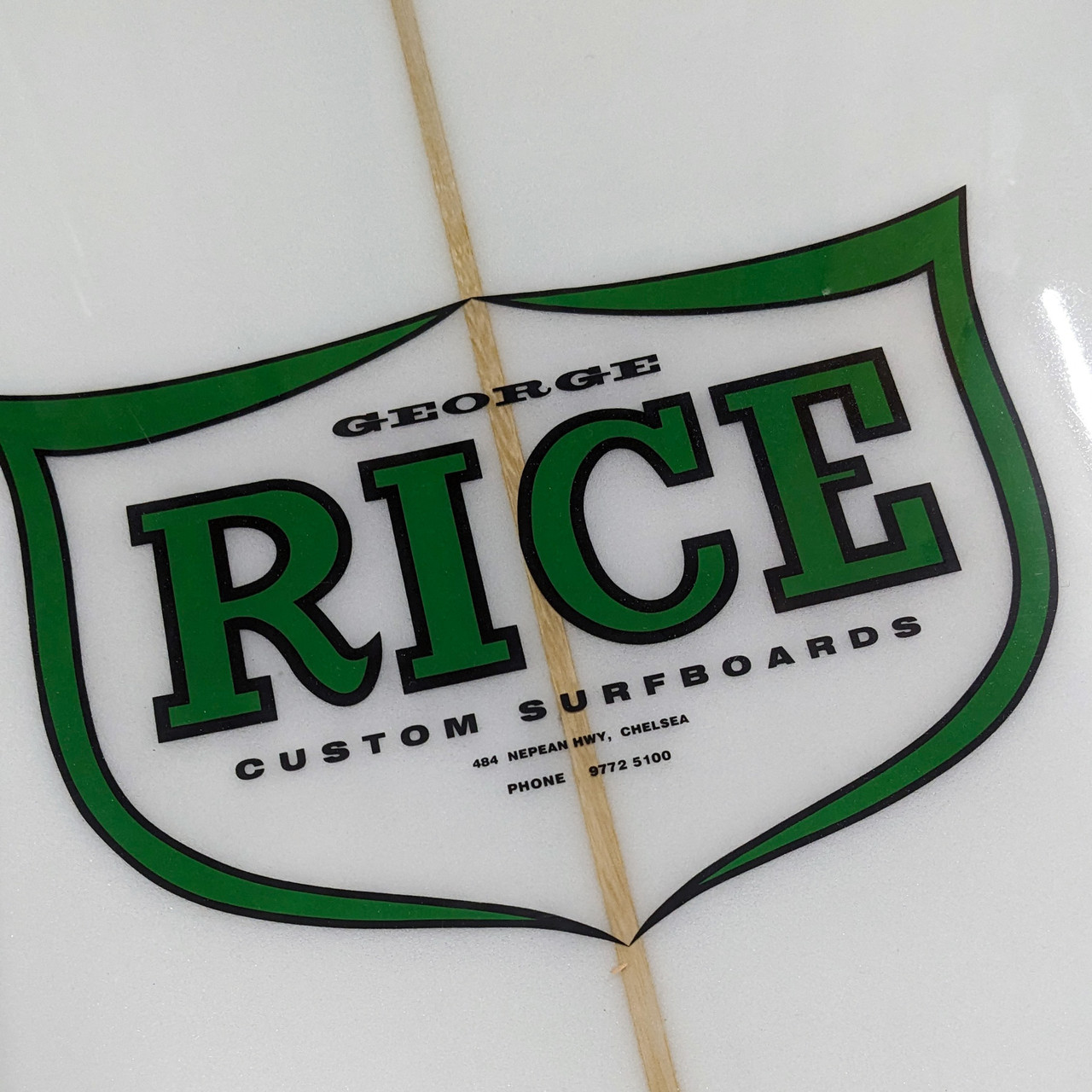 George Rice Custom 9ft 5 Surfboard - TRIGGER BROS. SURFBOARDS PTY. LTD.