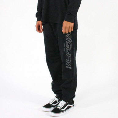 Trigger Bros Original Tracksuit Pant Youth in Black - TRIGGER BROS ...