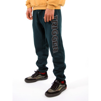 Trigger Bros Stealth Track Pant Mens in Pine Green - TRIGGER BROS ...