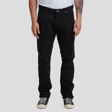 RVCA Daggers Twill Pants Mens in Black - TRIGGER BROS. SURFBOARDS PTY. LTD.