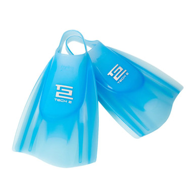 Hydro Tech 2 Soft Swim Fins in Ice Blue - TRIGGER BROS. SURFBOARDS PTY. LTD.