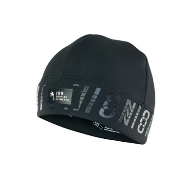 Ion Water Beanie Neo Logo in Black - TRIGGER BROS. SURFBOARDS PTY. LTD.