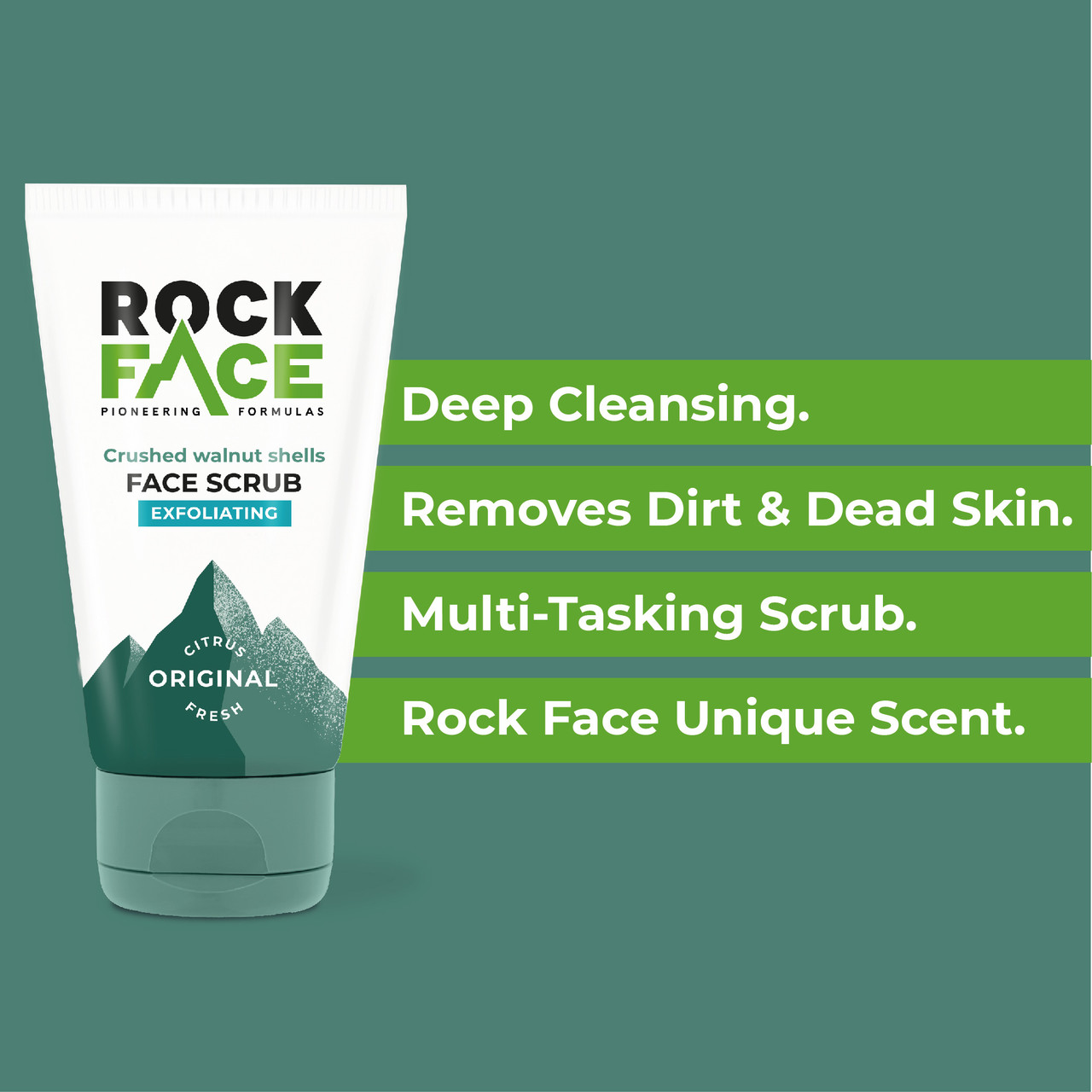 Rock Face Exfoliating Face & Body Scrub 150ml - SHAVE.CO.NZ