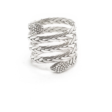 Sterling Silver Snake Ring