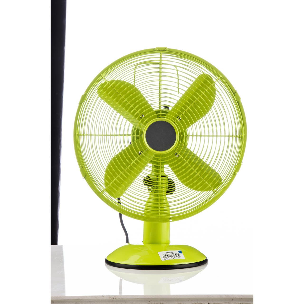 Oscillating Fan Lime Green Desk-Premier Housewares