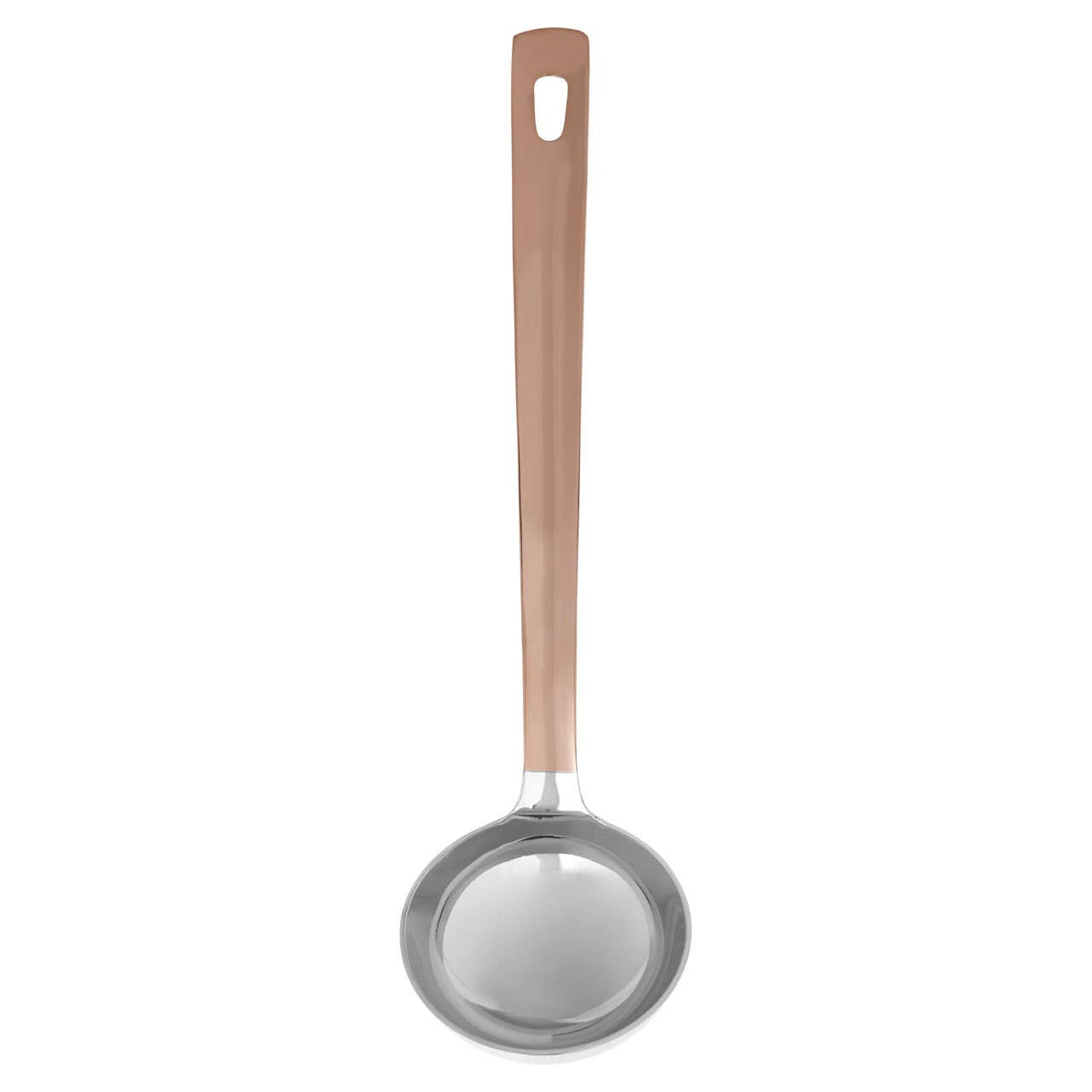 Freya Stainless Steel Ladle with Copper Finish Handle-Premier Housewares