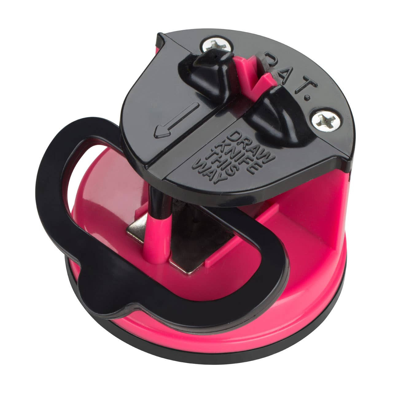 Misia Pink and Black Knife Sharpener-Premier Housewares