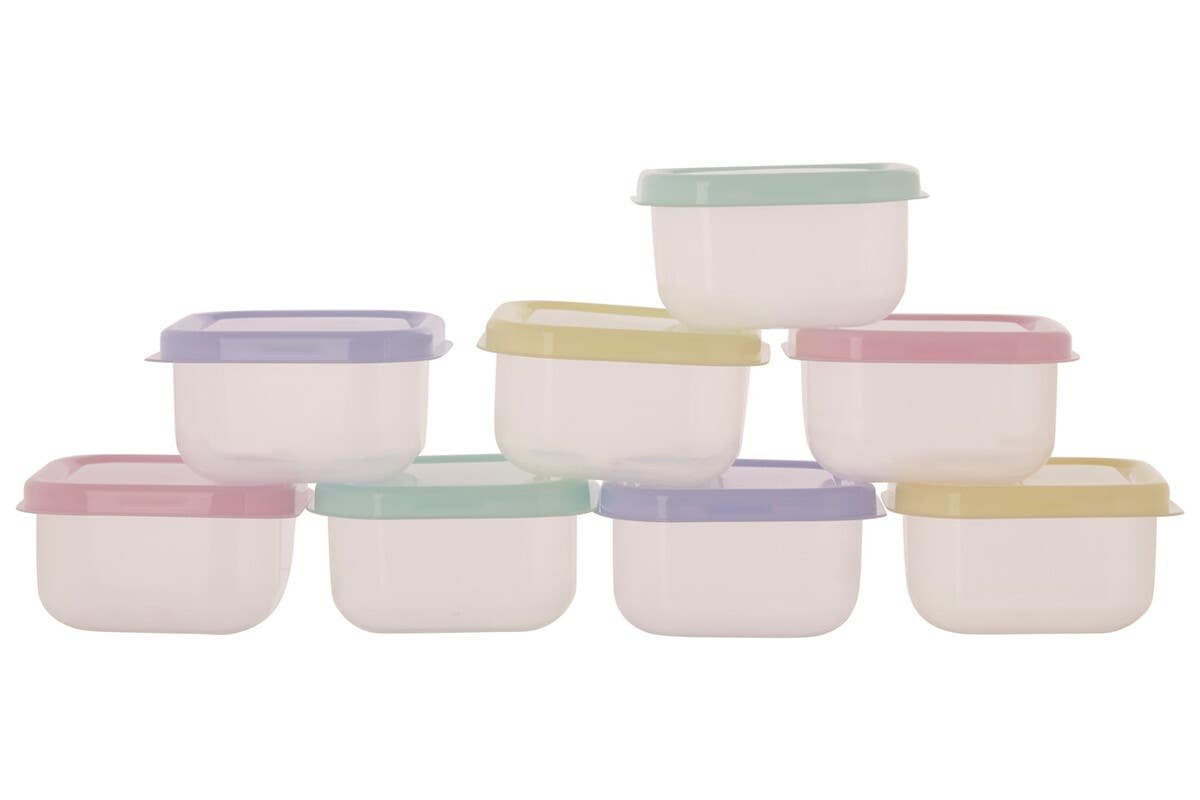 Set of 8 Assorted Mini Storage Containers-Premier Housewares