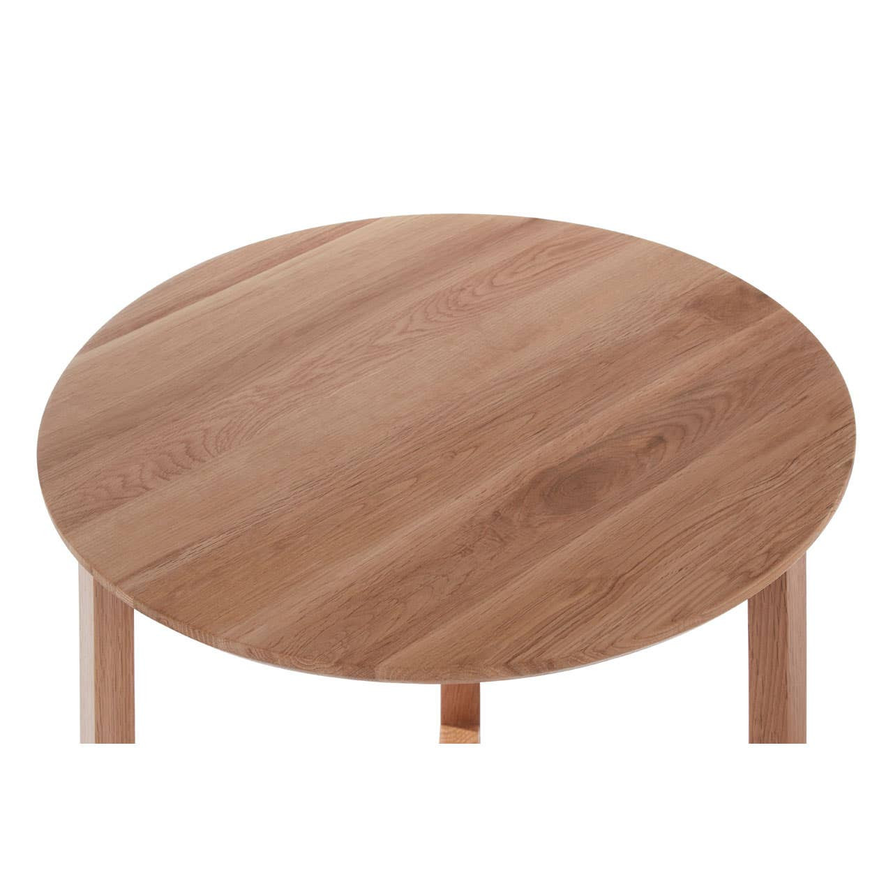 Visby Set Of 3 Oak Wood Side Tables-Premier Housewares