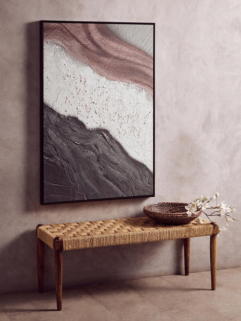 Astratto Earthy Tones Textured Wall Art-Premier Housewares