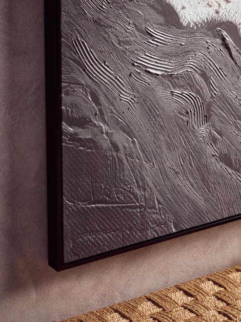 Astratto Earthy Tones Textured Wall Art-Premier Housewares