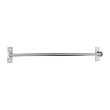 Sorello Brushed Chrome Hanging Rail-Premier Housewares