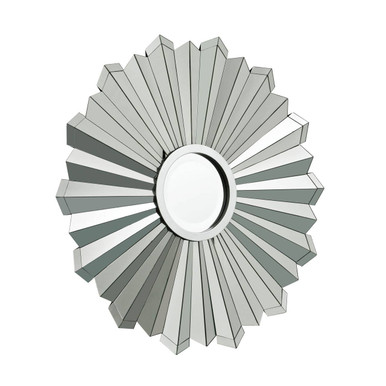 Flare Sunburst Design Wall Mirror-Premier Housewares