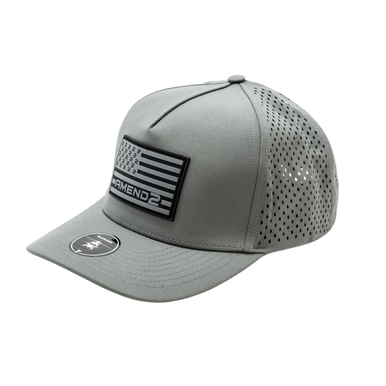 Amend2 Magazines A2™ Gray Hat W/ Leather Logo
