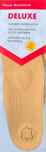 Insole - Leather Orthotic -Four Seasons