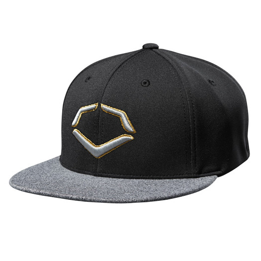 EvoShield Gold Thread Flex Fit Hat WTV8712BG - Bases Loaded