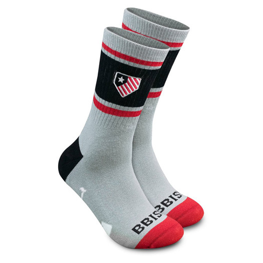 Baseballism Home Team Baseball Socks - Mid Calf USA - Bases Loaded