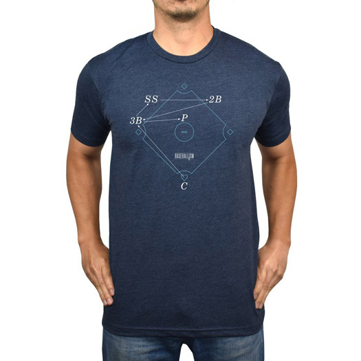 Baseballism Men's Strikeout T-Shirt STRIKEOUT - Bases Loaded
