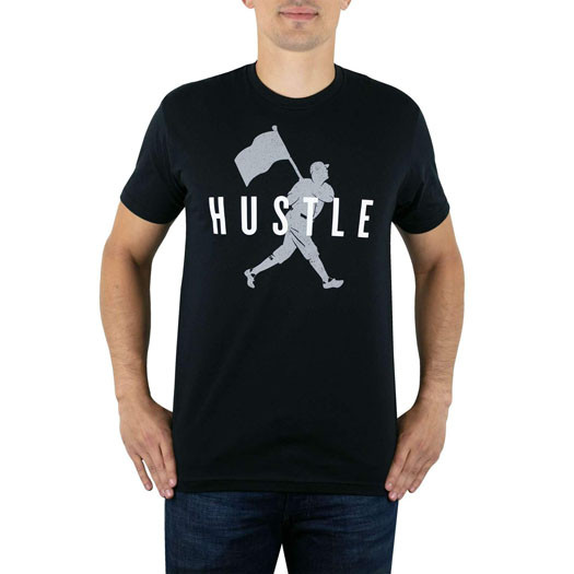 Baseballism Flag Man Hustle Men's Baseball T-Shirt;