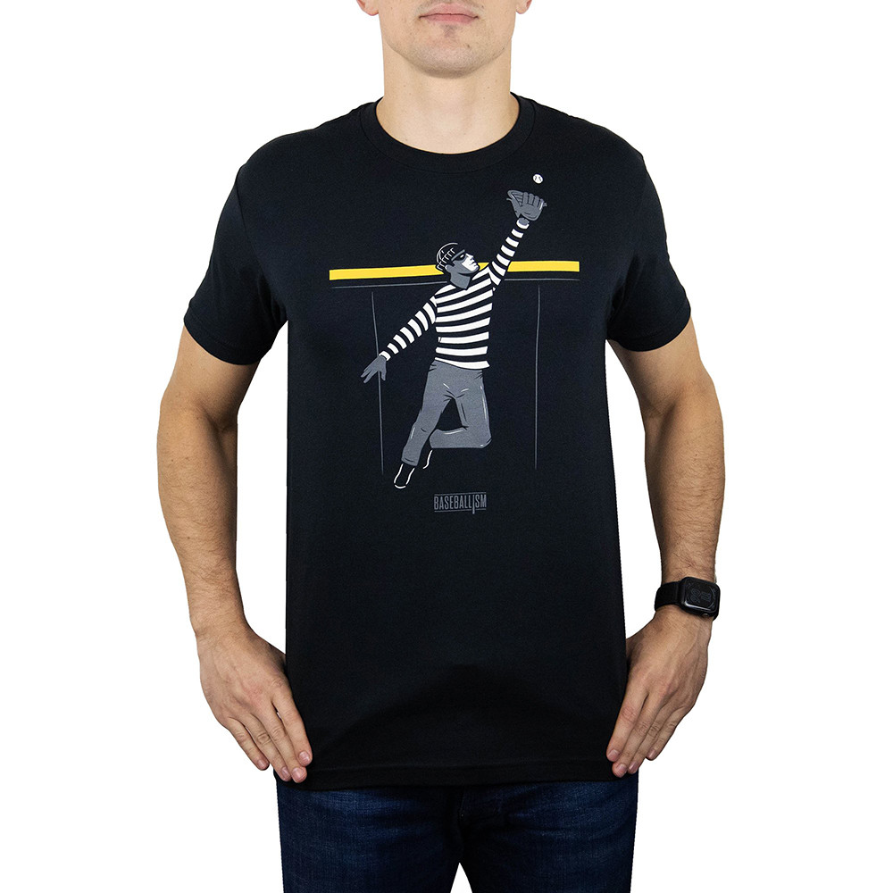 Baseballism Men's Home Run Robber Baseball T-Shirt HOME RUN ROBBER