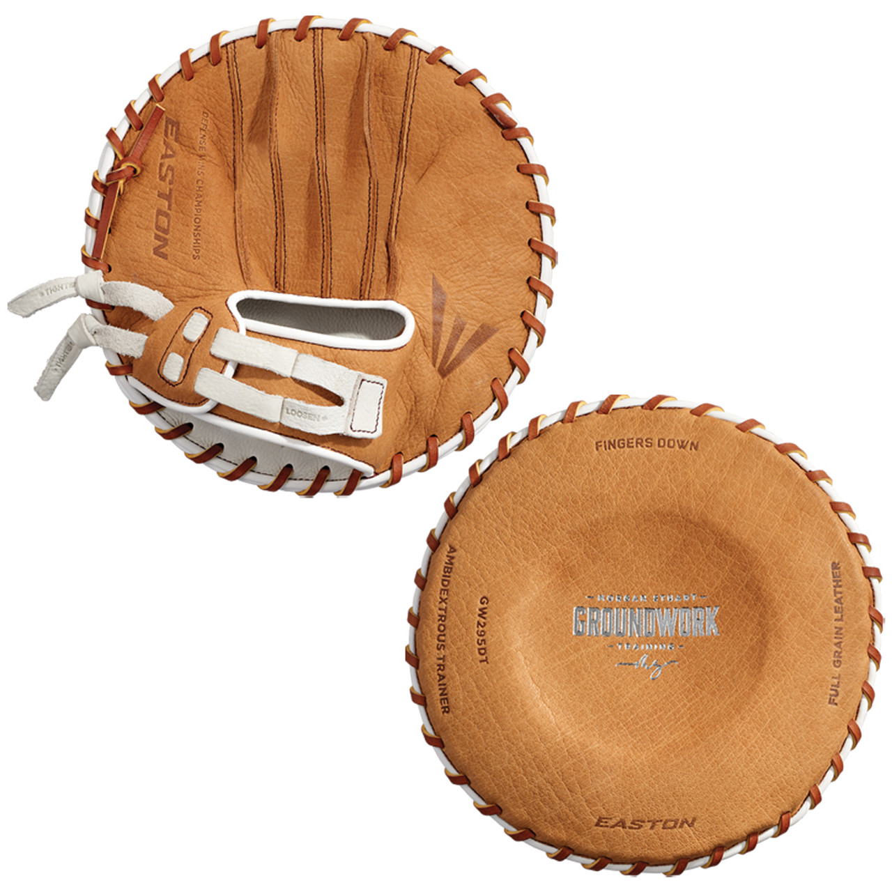 Easton Groundwork 29.5” Ambidextrous Donut Fastpitch Softball Infield Training Glove E00683134