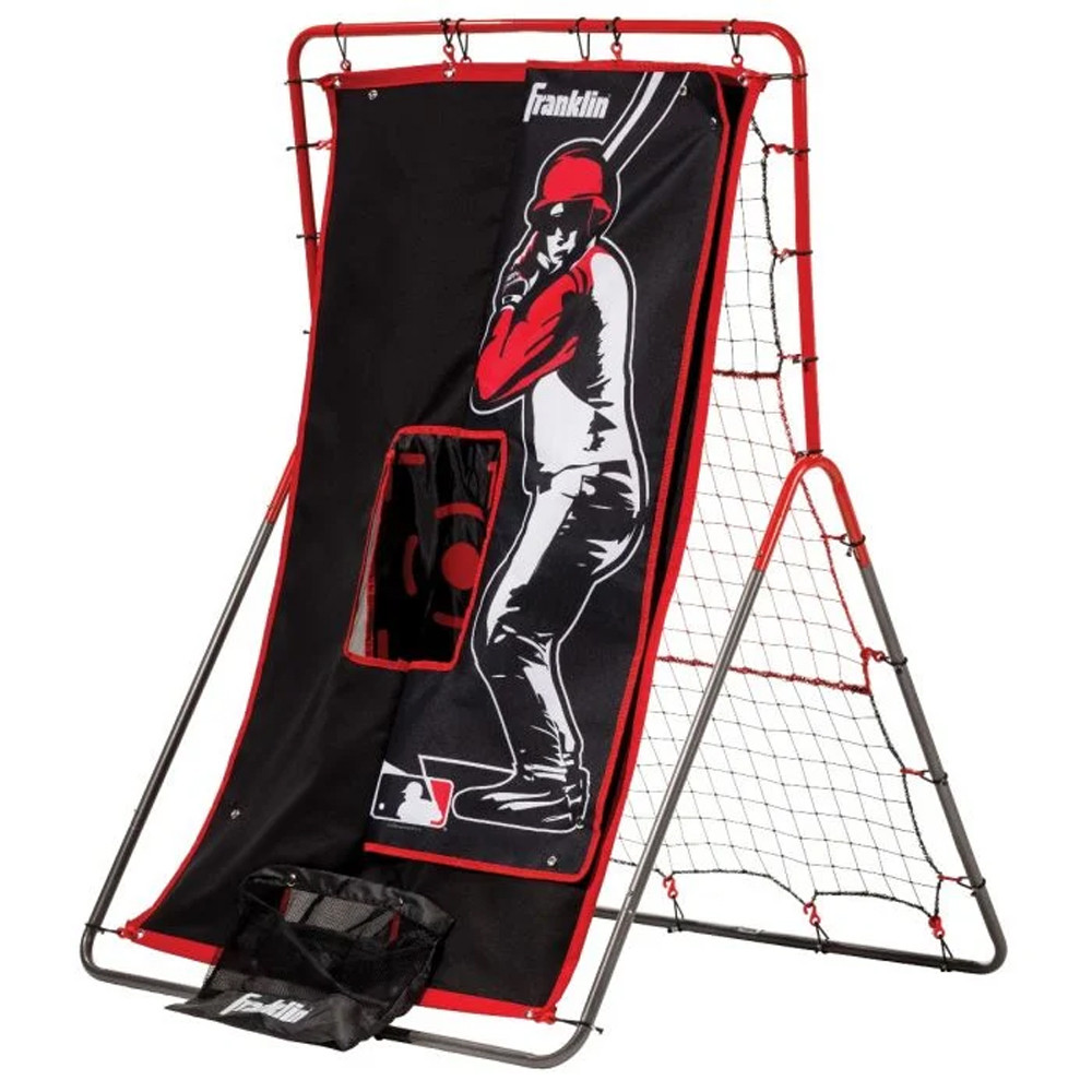 Franklin 2-in-1 Switch Hitter Pitching and Return Net – Rebounder and ...