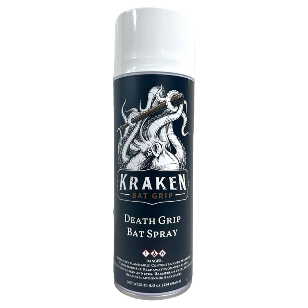 Kraken Death Grip Spray – Baseball Bat Grip Spray