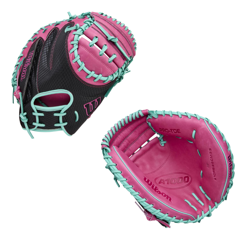 2026 Wilson A1000 CM33 33” Baseball Catcher’s Mitt – WBW10396633
