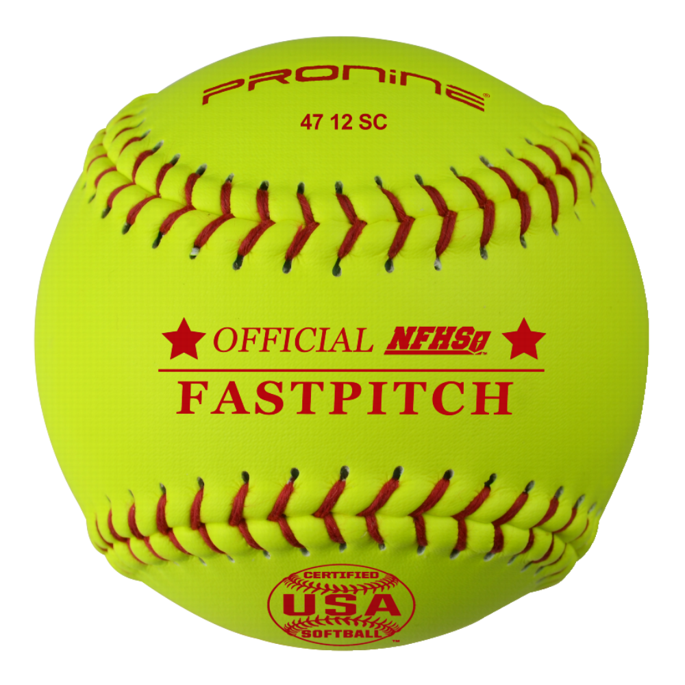 ProNine 47 12 SC Dual Stamp USA/NFHS 12” Fastpitch Softball – DOZEN ...