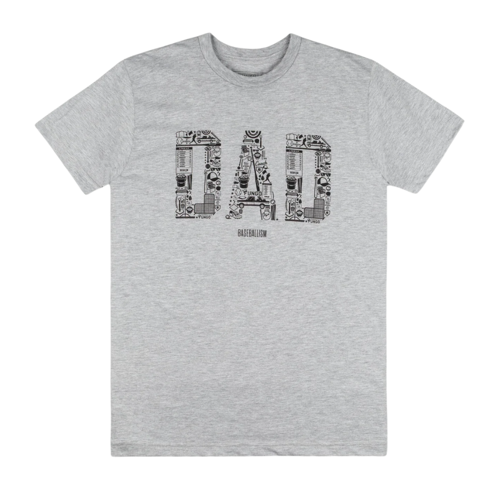 Baseballism Dad Icons Adult Lifestyle T-Shirt – DAD ICONS