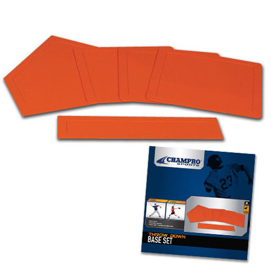 Champro Orange Throw Down Bases B023B - Bases Loaded