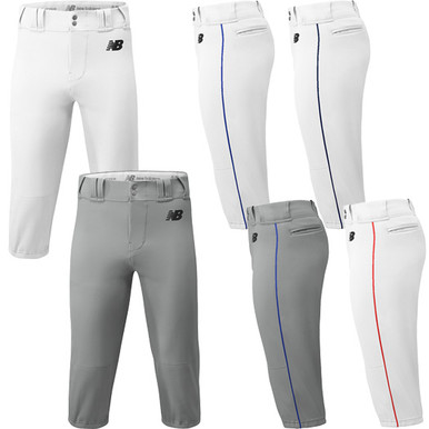 New Balance Adversary Piped Knicker Adult Baseball Pant BMP040 - Bases ...