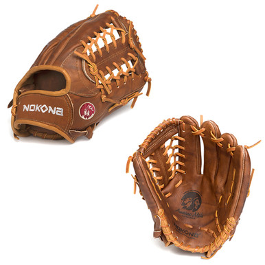 Nokona Walnut Baseball Glove 12.75" W-1275 - Bases Loaded