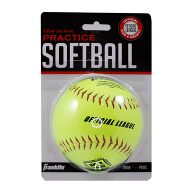Franklin OL 1000 Practice 12" Fastpitch Softball-Single - Bases Loaded