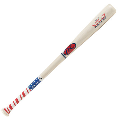 Rawlings Velo Ash Youth Wood Baseball Bat Y62AV - Bases Loaded