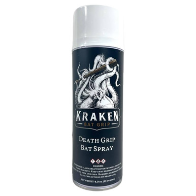 Kraken Death Grip Spray – Baseball Bat Grip Spray