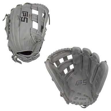 SSK FP5 13" Outfield Fastpitch Softball Glove FP5-1300GRYBLK3